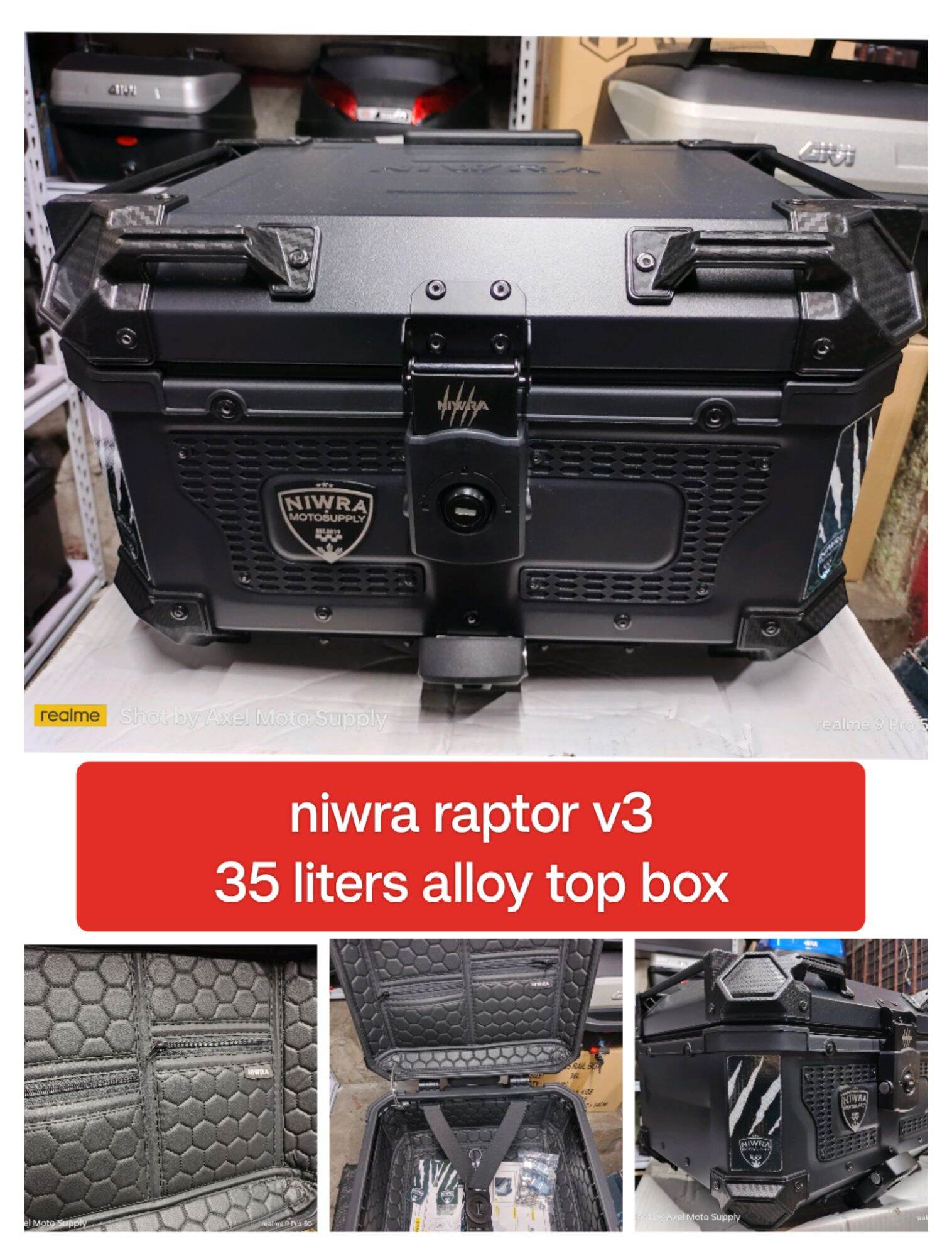 Niwra Raptor v3 Alloy Top Box | Lazada PH