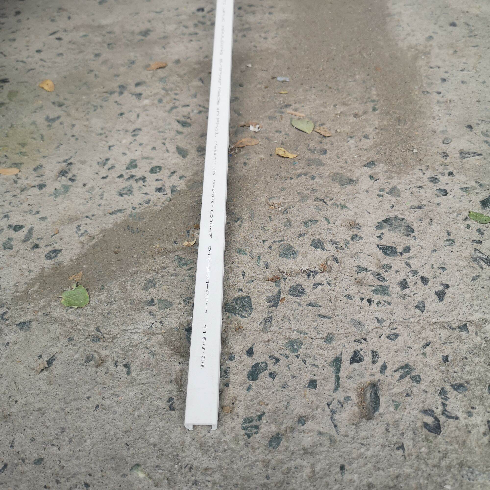 pvc moulding 1/2 5/8 3/4 1 per pcs 8ft | Lazada PH