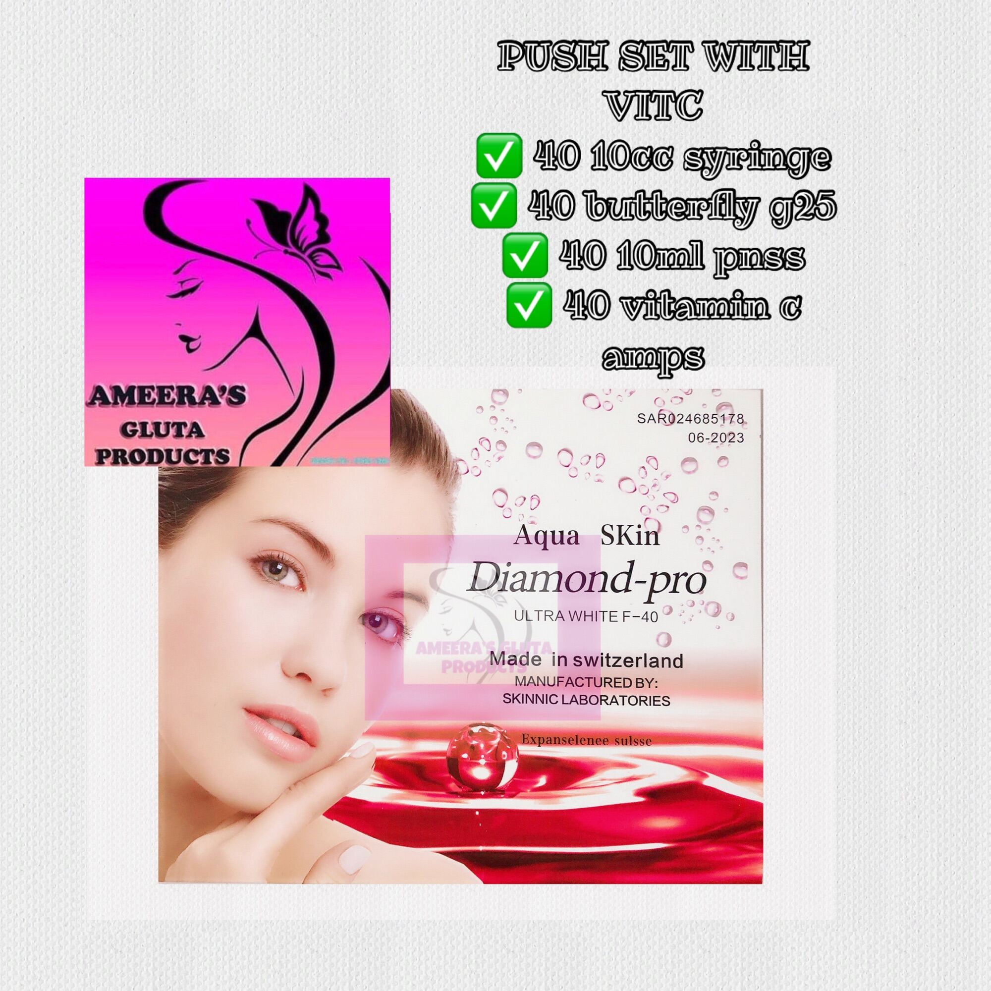 AQUA SKIN DIAMOND PRO 40 SET PLEASE CHECK PHOTO | Lazada PH