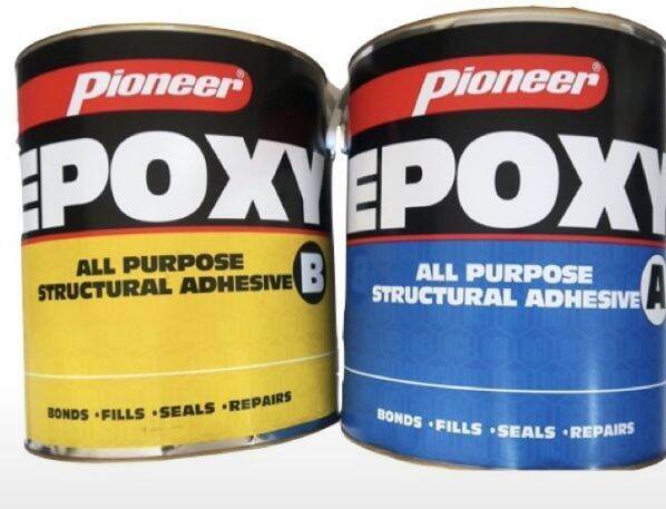 PIONEER EPOXY A & B ALL PURPOSE STRUCTURAL ADHESIVE 1LITER, 1GALLON ...