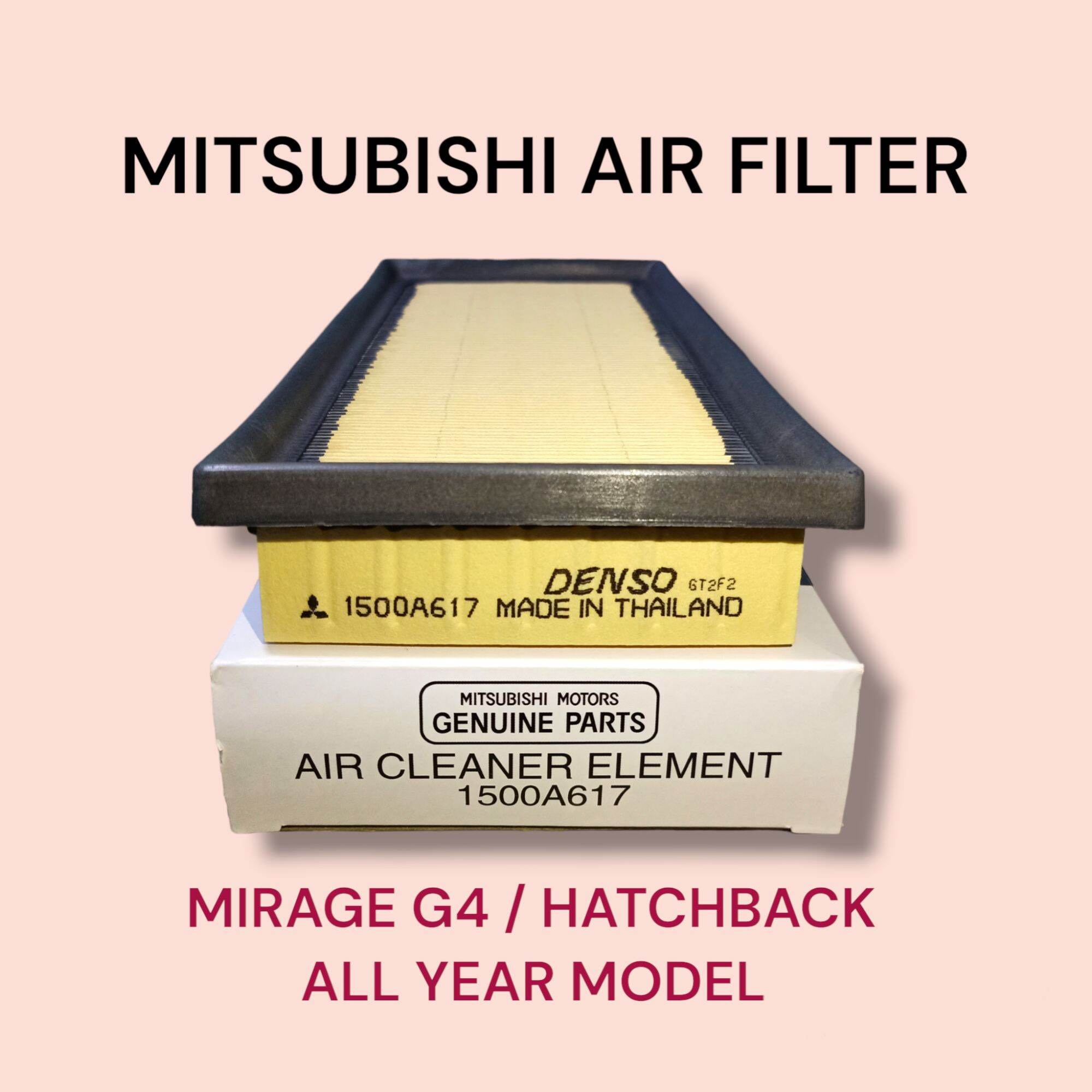 AIR FILTER MITSUBISHI MIRAGE G4 HATCHBACK MIRAGE AIR FILTER ALL YEAR ...
