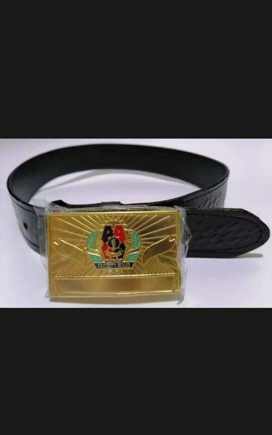 SECURITY GUARD BELT W/ BUCKLE | Lazada PH