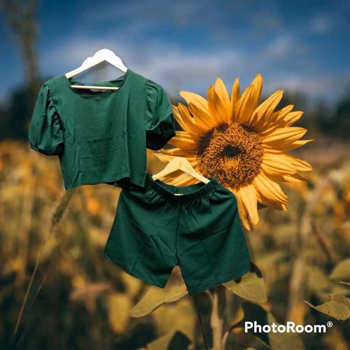 Puff Sleeves Terno Short | Lazada PH