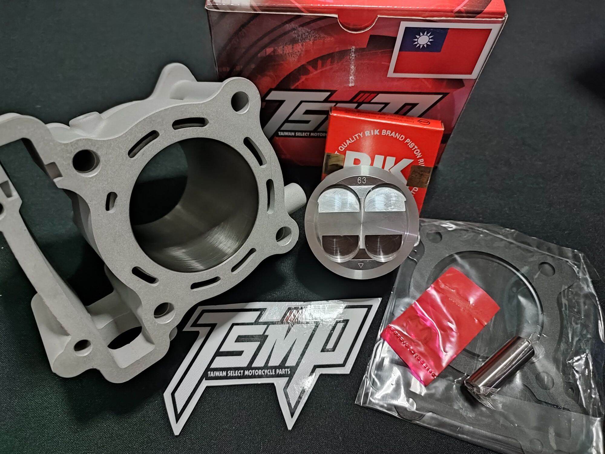 NMAX AEROX CYLINDER BLOCK 63MM SEMI DOME PISTON WF TSMP NMAX V2 2020 ...