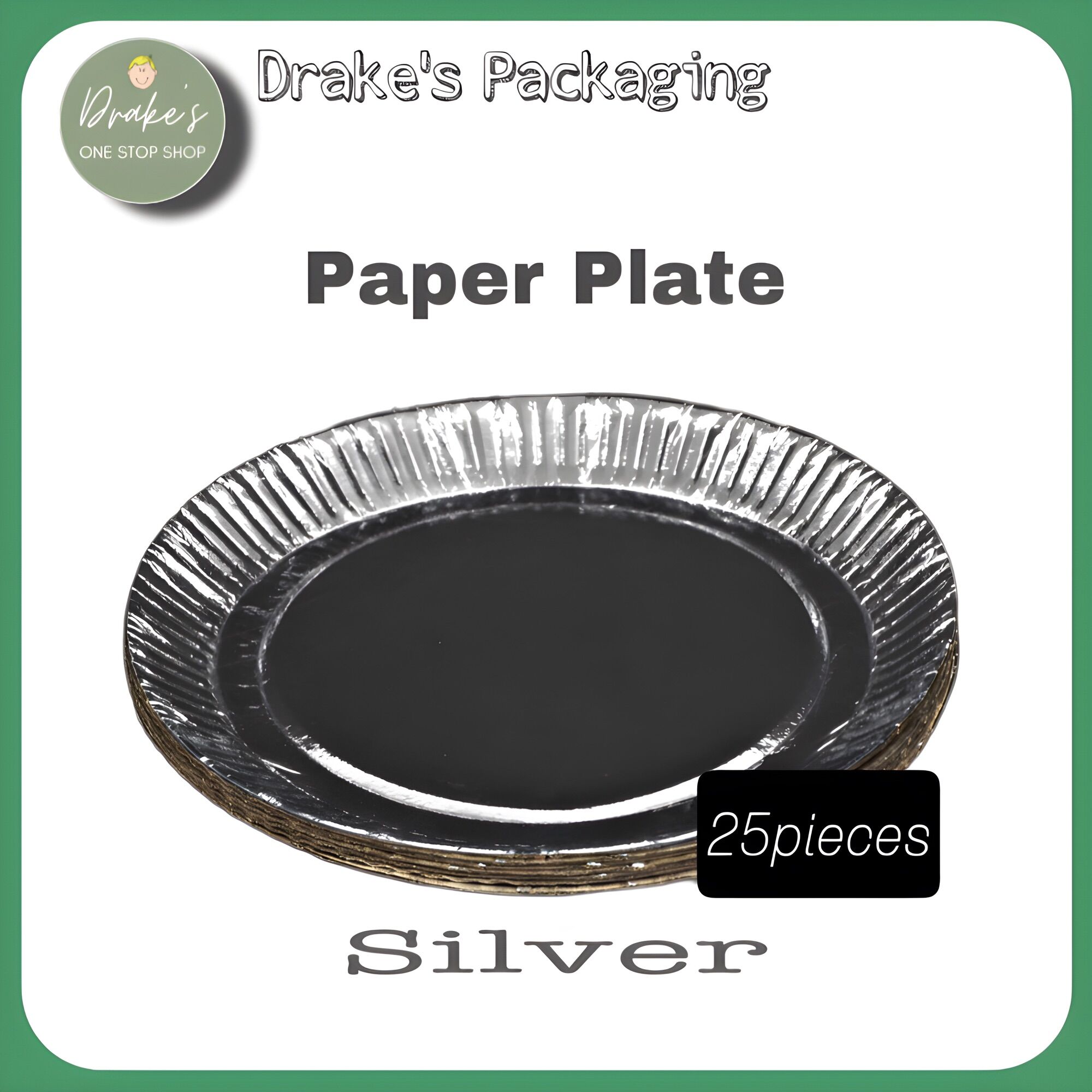 9'' Paper Plate 25pcs Laminated Sunshine / Party needs / disposable ...