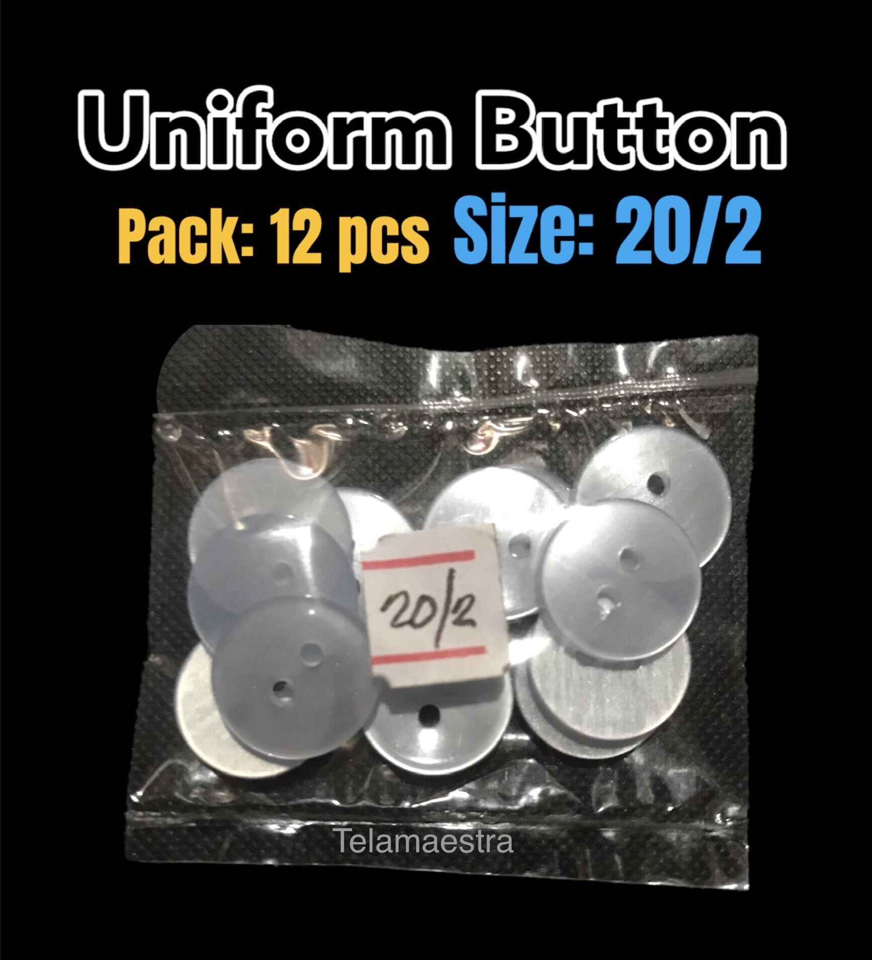 Polo Buttons / Blouse Buttons / Uniform Buttons (per pack) | Lazada PH