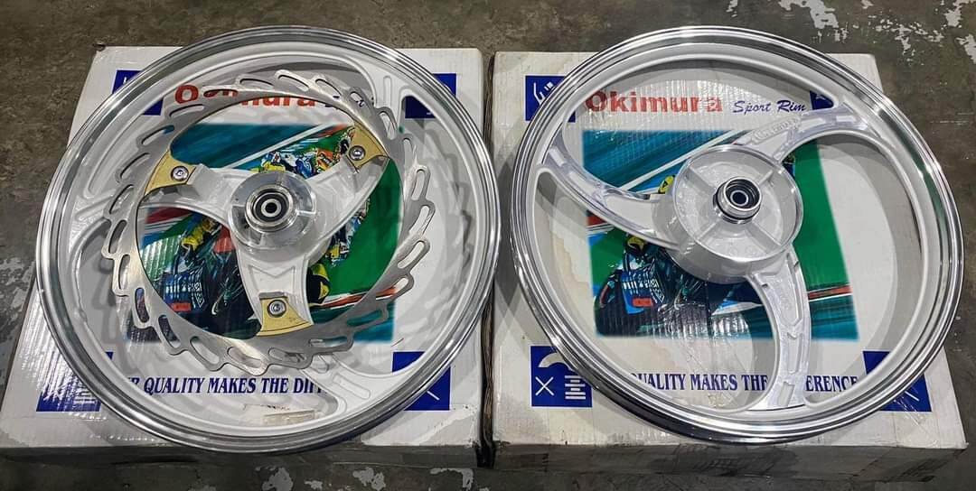 OKIMURA MAGS FOR RAIDER J110-115FI/PRO/CROSSOVER/SMASH115 FRONT DISC ...