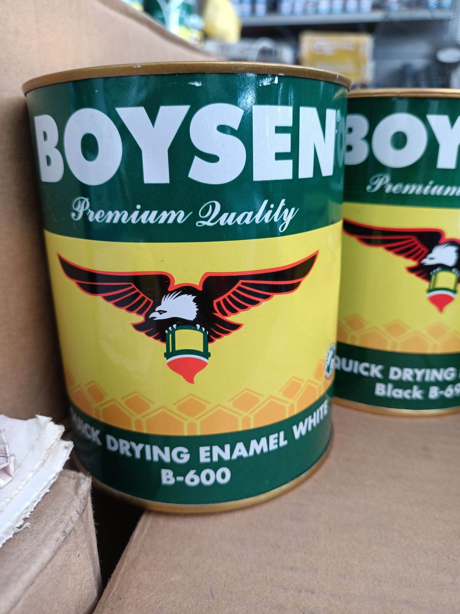 BOYSEN B600 Q.D.E White / B690 Q.D.E Black / B680 Q.D.E Chocolate Brown ...