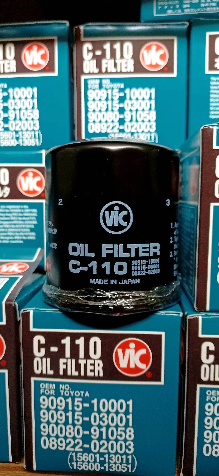 Vic C-110 Oil filter for Toyota,suzuki multicab | Lazada PH