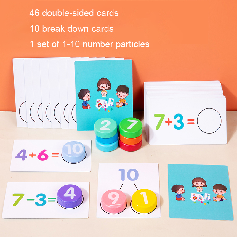 Children's math early education teaching aids, number cognition ...