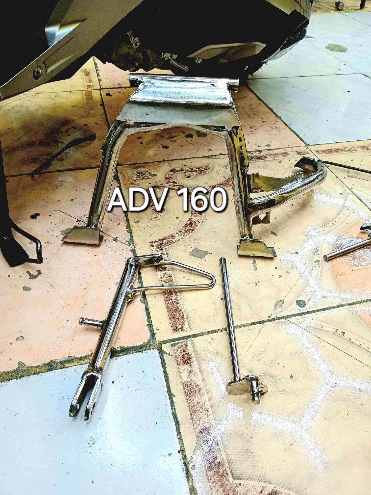 Honda Adv 160 Stainless Center Stand with Side Stand Set | Lazada PH