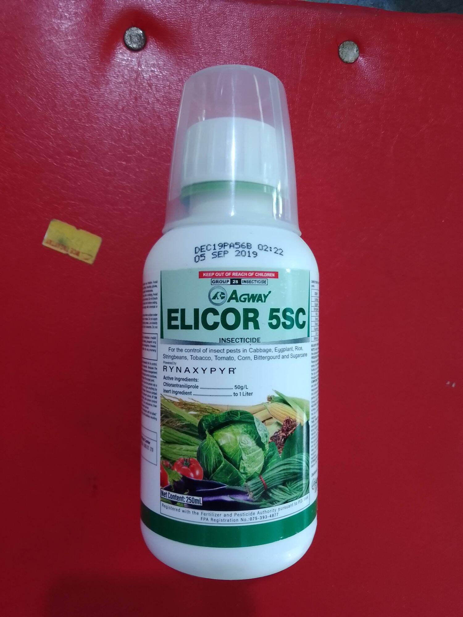 ELICOR 5SC CHLORANTRANILIPROLE INSECTICIDE(250ML)BY AGWAY | Lazada PH