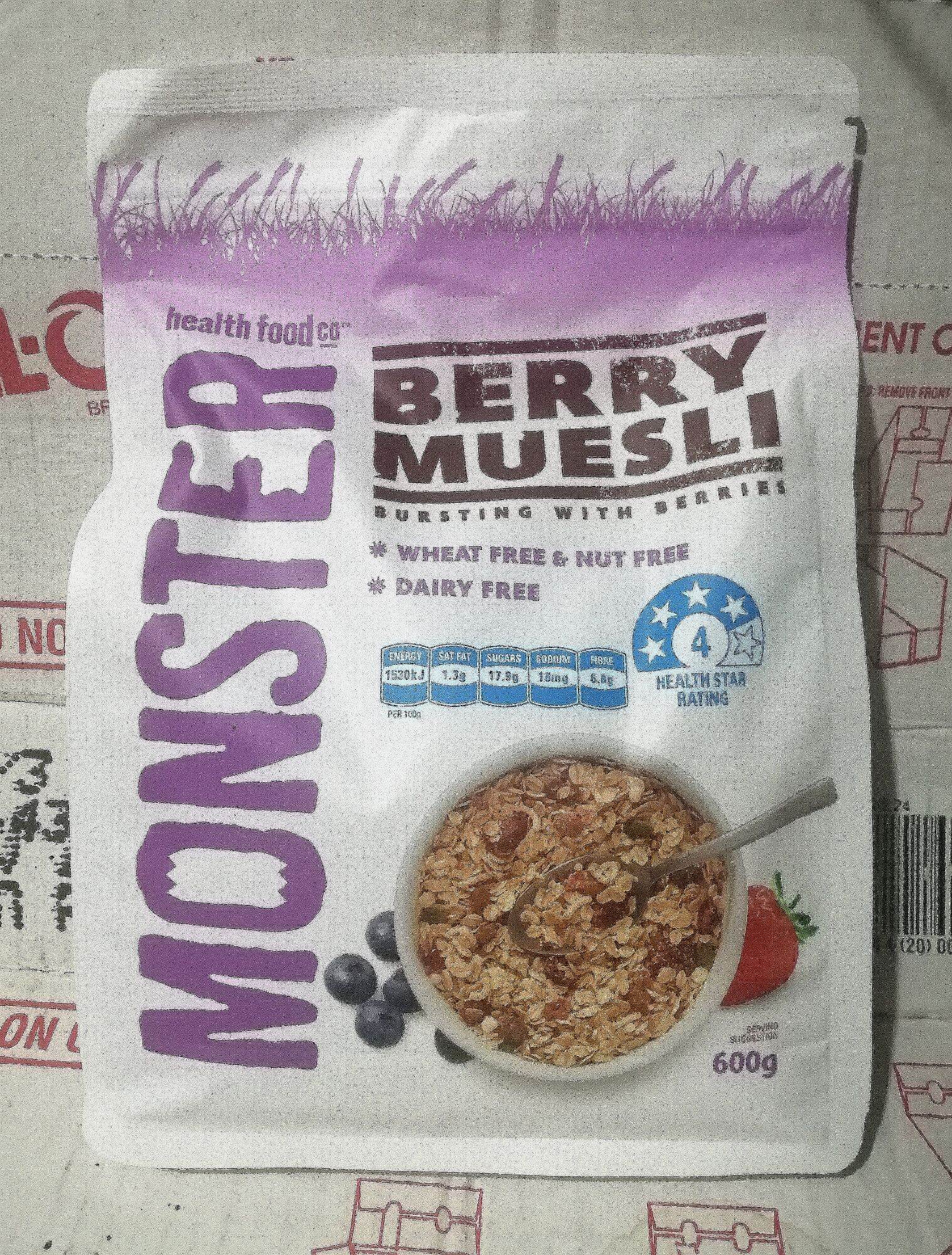 Monster Berry Muesli 600g | Lazada PH