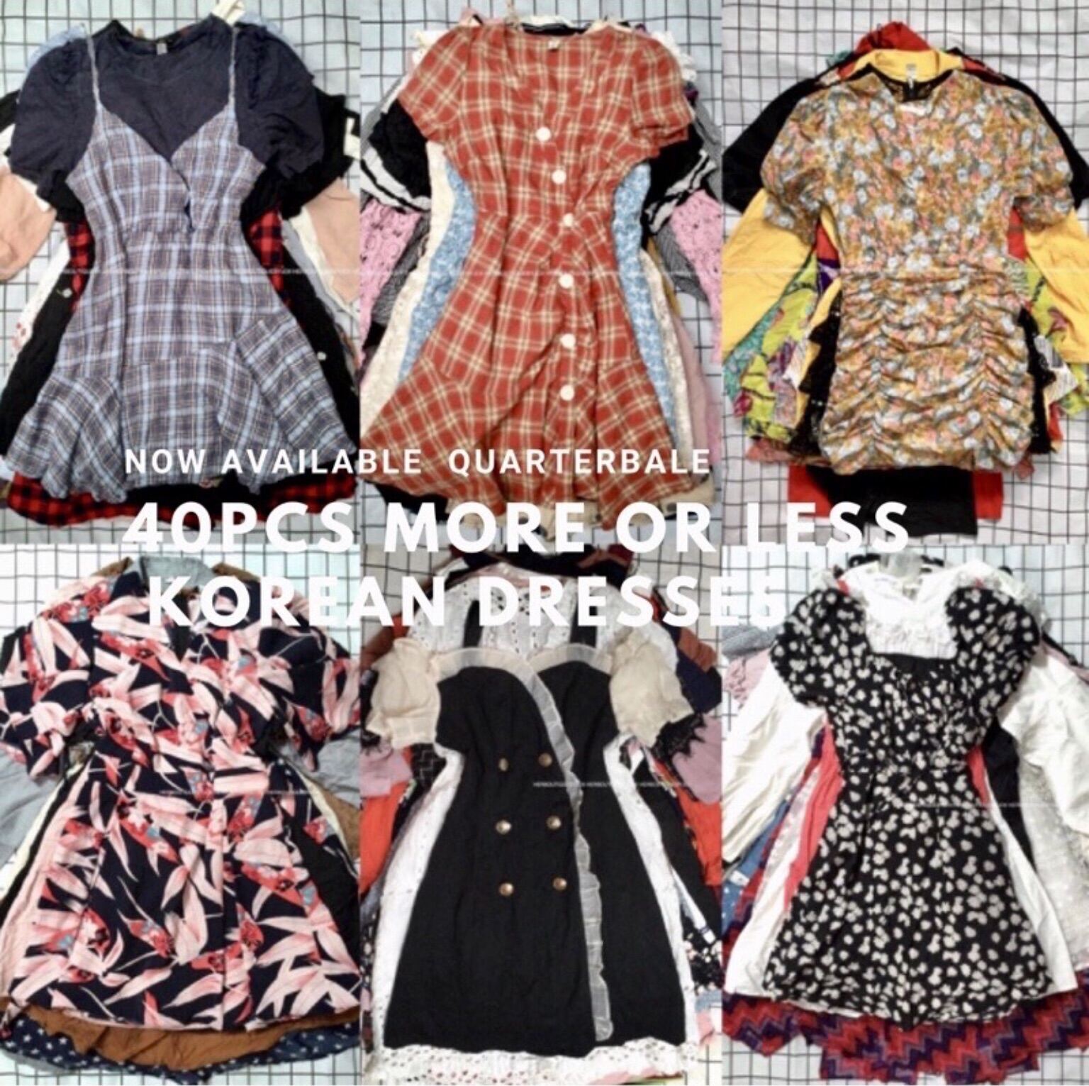 Panimula Bundle Dress 30-40 pcs from korean Bale
