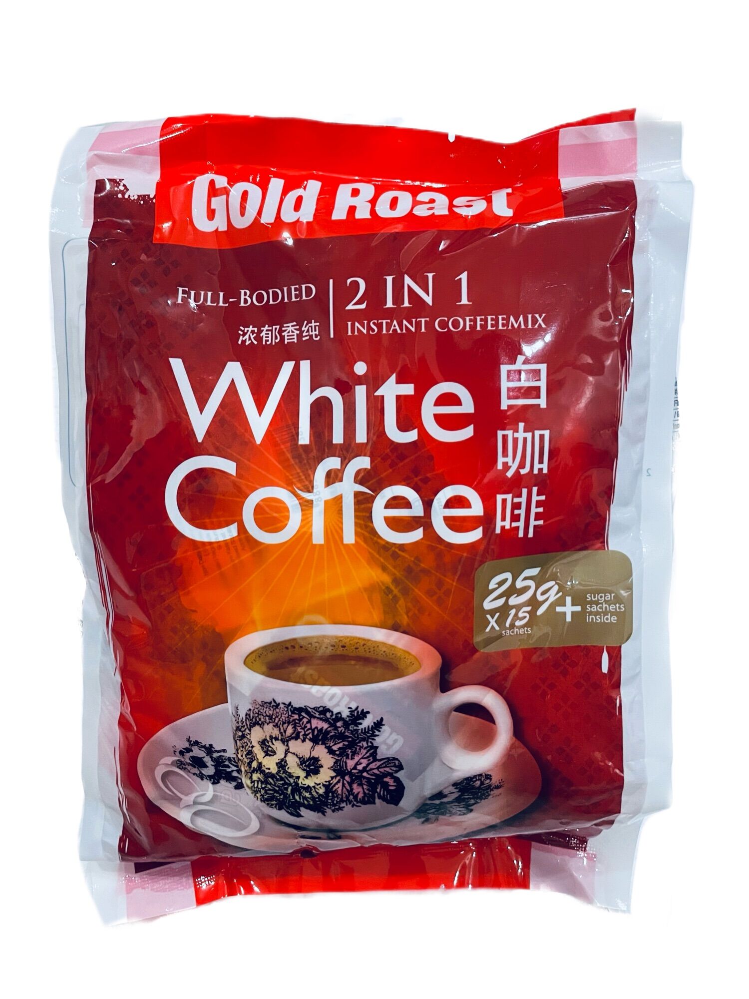 Gold Roast 2 in 1 White Coffee [25g x15 sachets] | Lazada PH