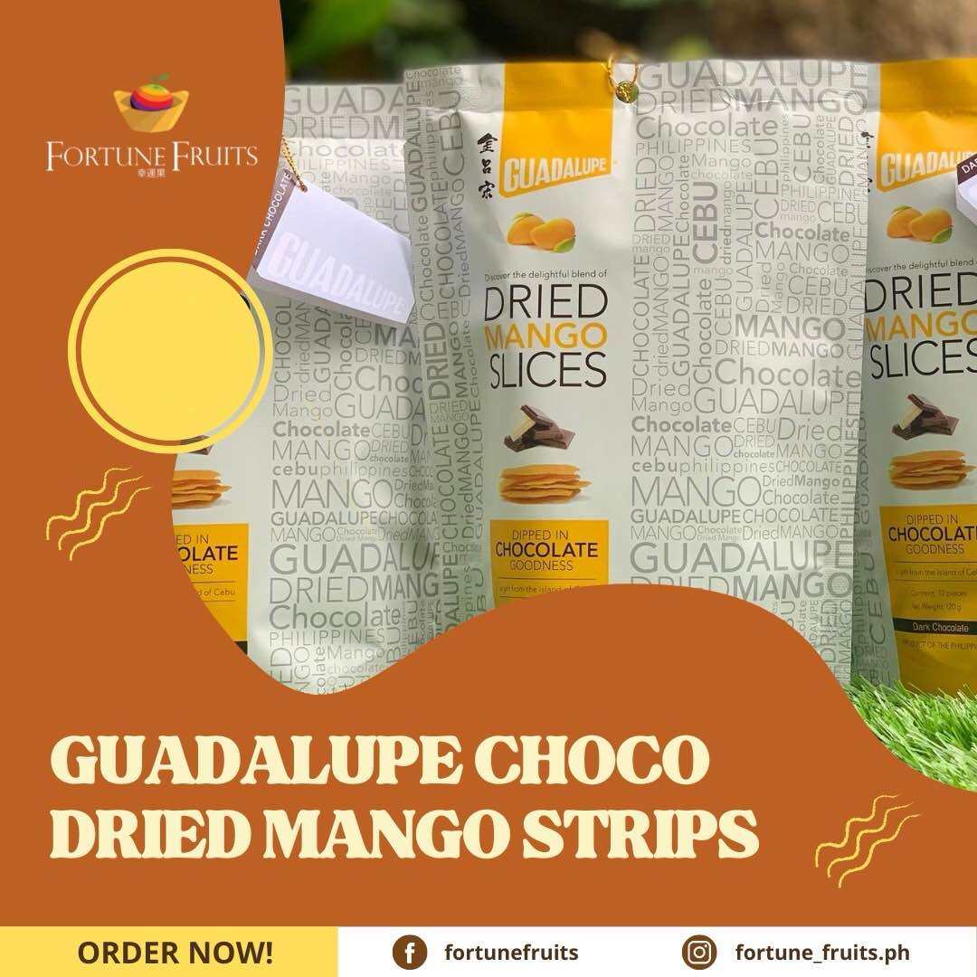Guadalupe Dried Mango dipped in Dark Chocolate 120g (12pieces) [Expiry ...