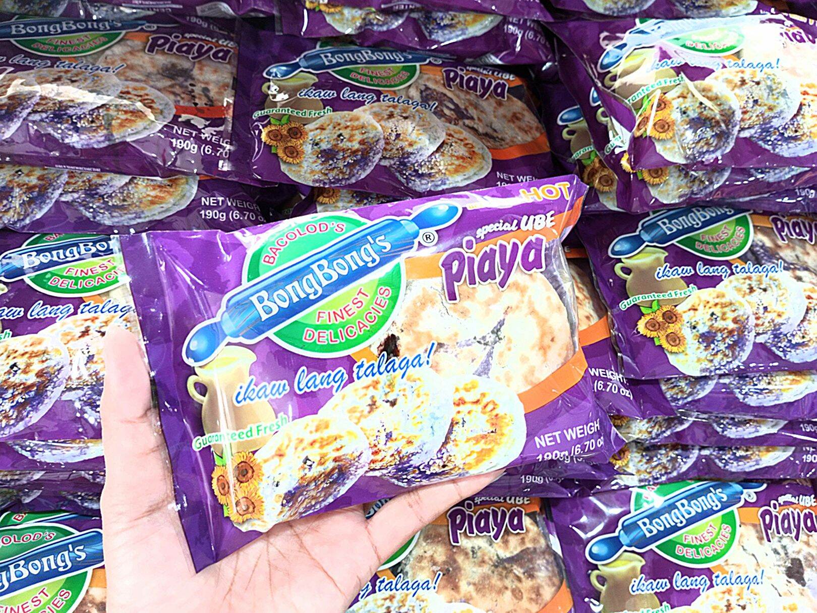 Piaya Ube I Bongbong's Finest Delicacies I Pasalubong I Delicious Treat ...