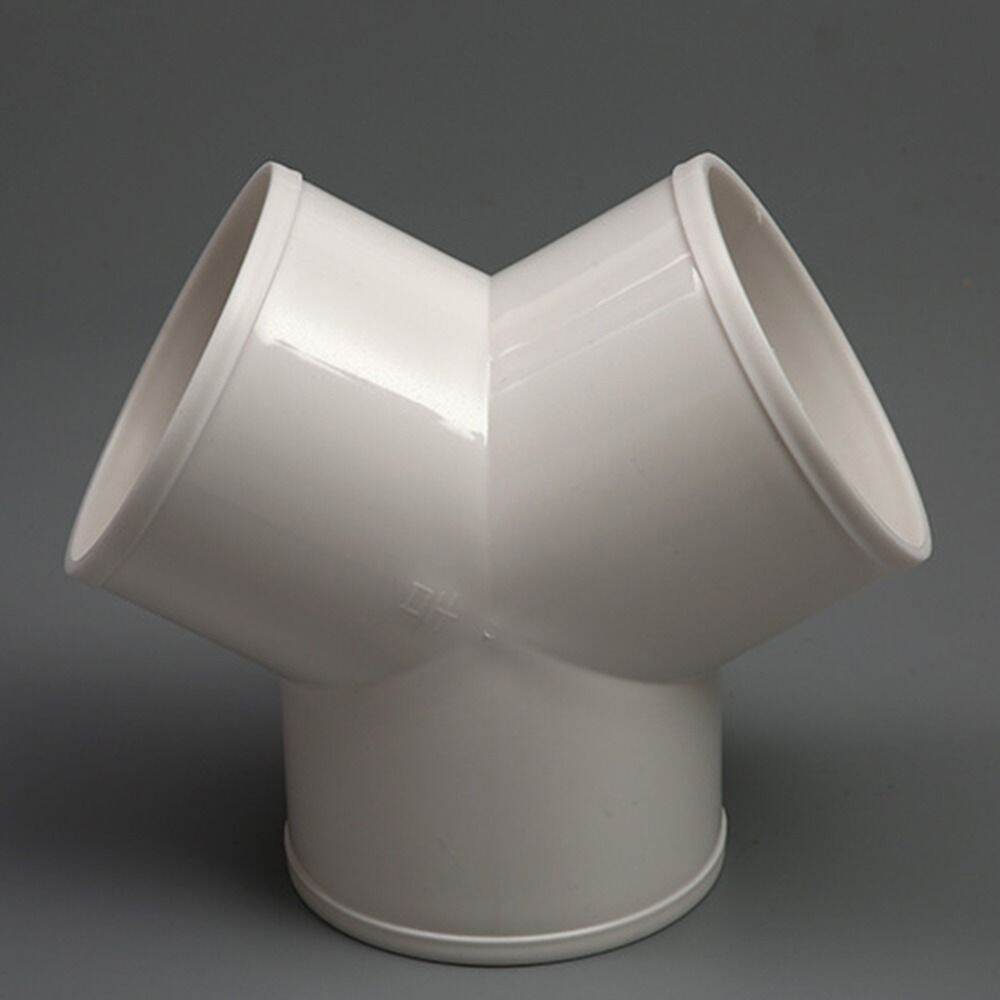 100/150/200mm Ducting T/Y Duct Connector Quick Ventilation Tube Joint ...