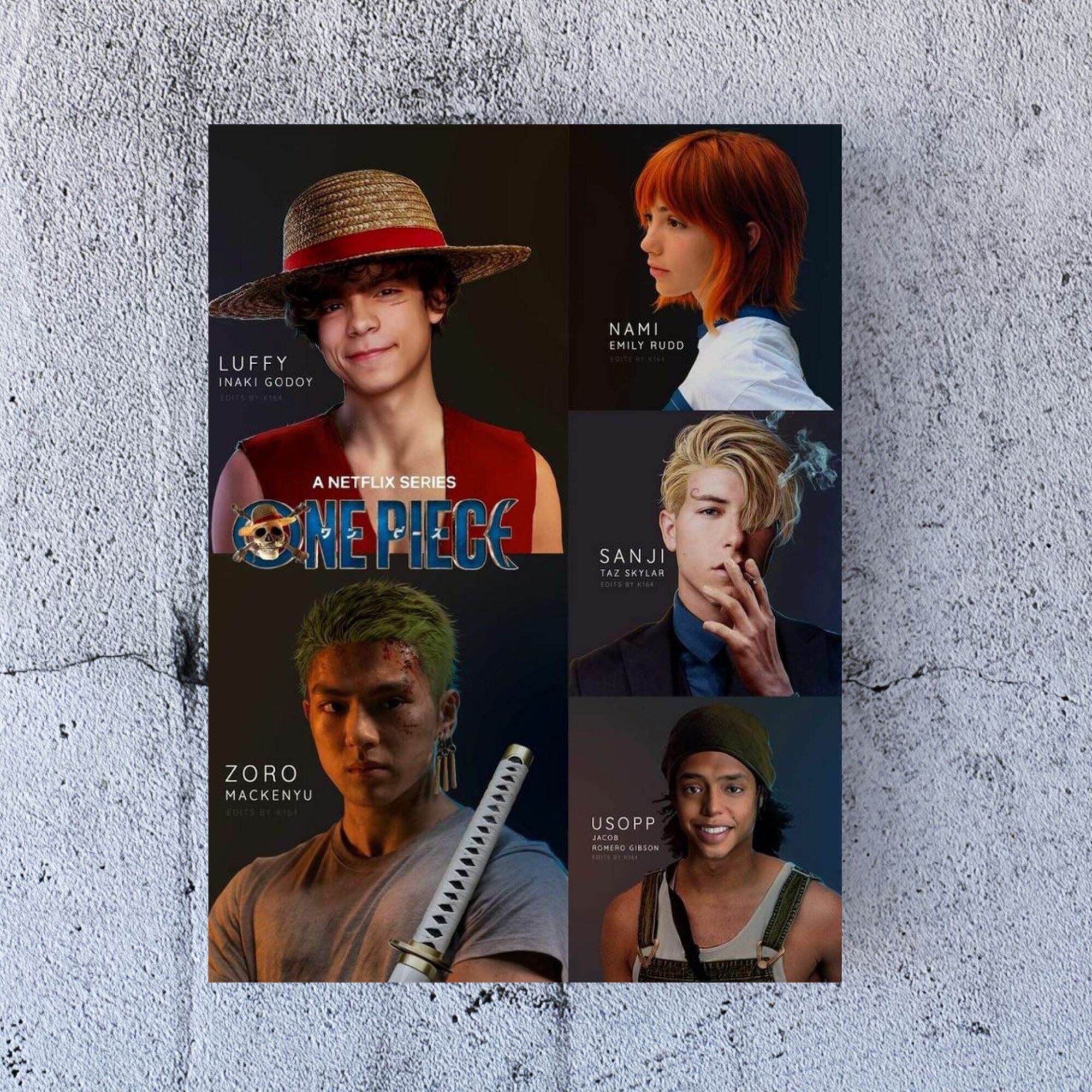 One Piece Live Action A4 Size Wallpaper Poster | Lazada PH