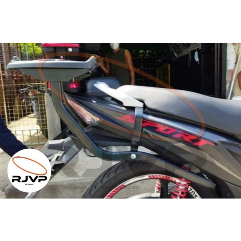 Euro Sport R125 / 110 HRV Bracket Heavy Duty Bracket Steel Black Oval Tube