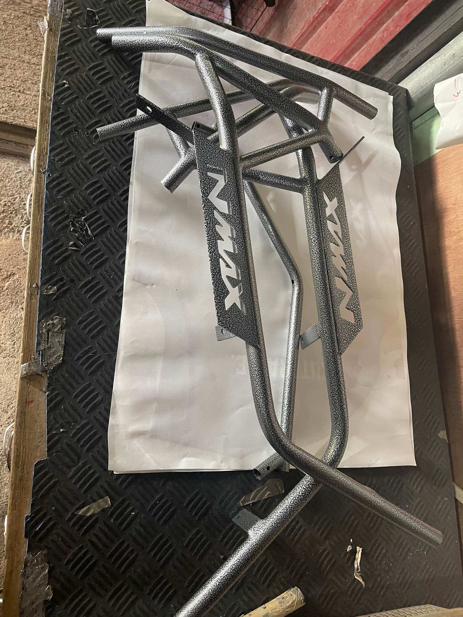 Nmax v2 crash guard with CNC CUT , powder coated finish | Lazada PH