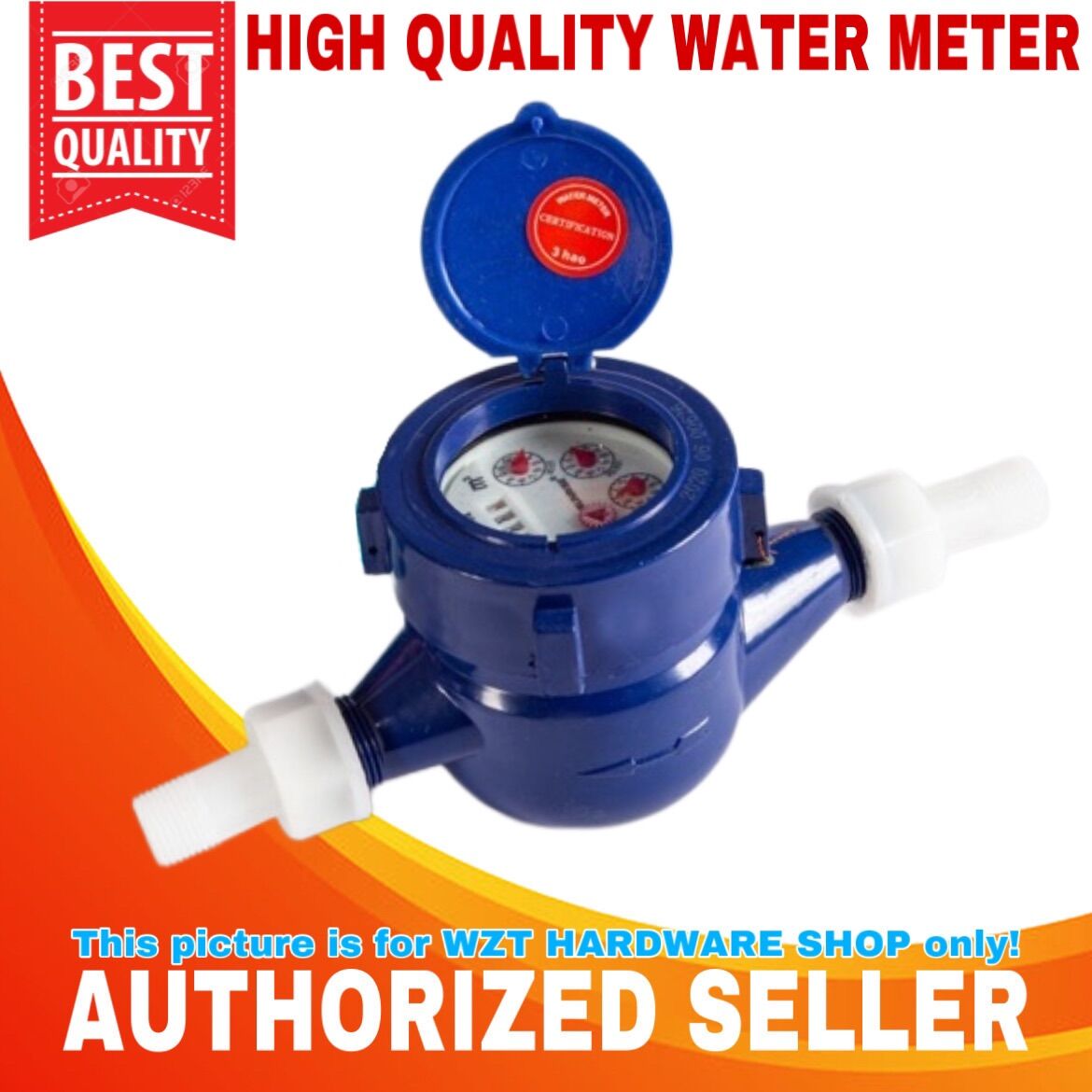 HIGH QUALITY WATER METER PVC, METAL & BRASS BODY | Lazada PH