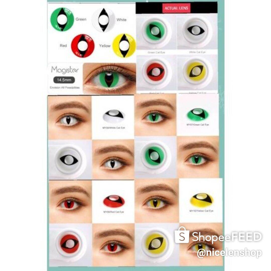 PURE ANIMATION CONTACT LENSES FOR HALLOWEEN | Lazada PH