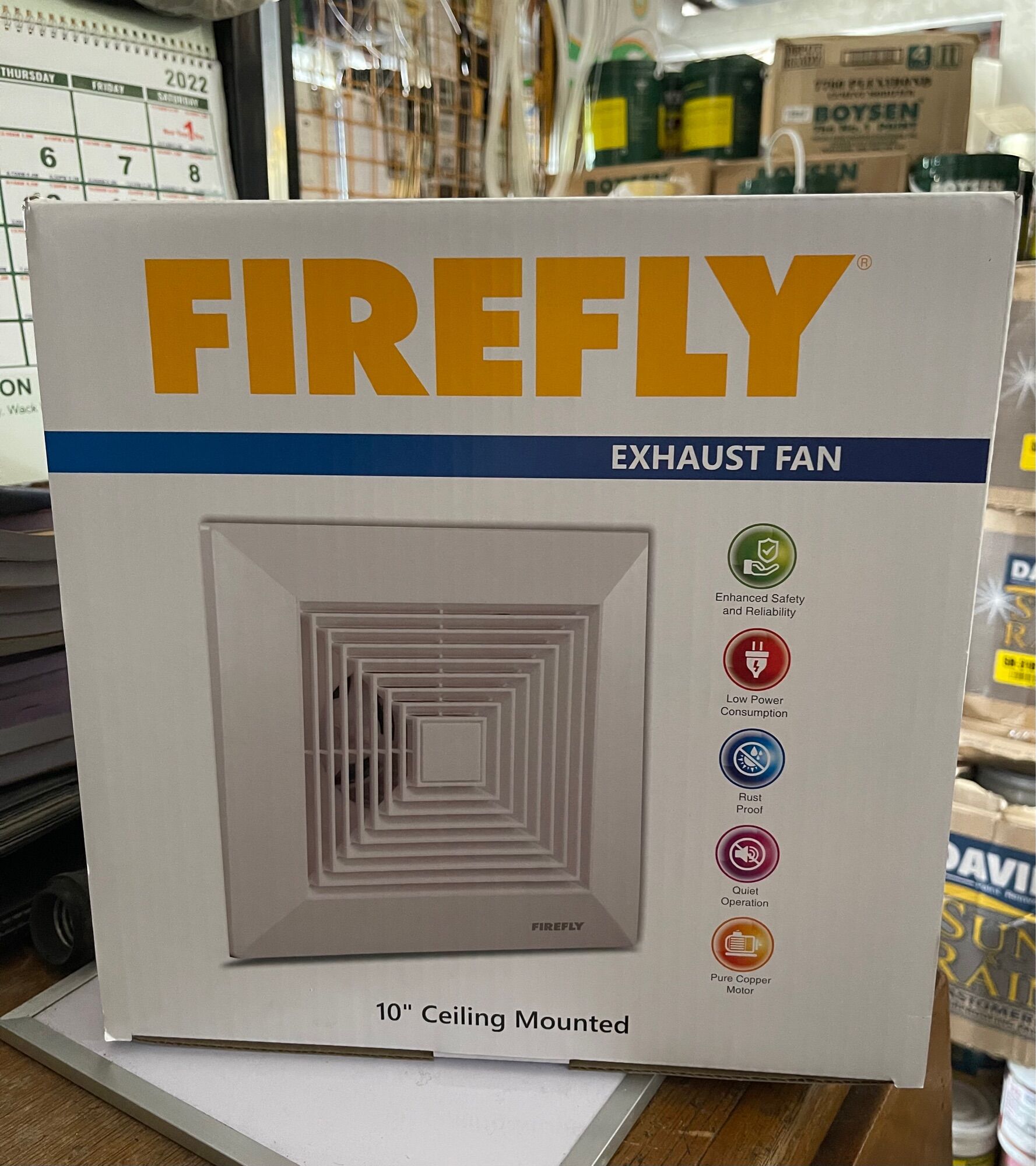 Firefly ceiling type exhaust fan 10” | Lazada PH