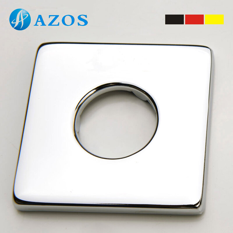 Square Stainless Steel Decorative Cover Plate Surface Angle Valve Cover ...