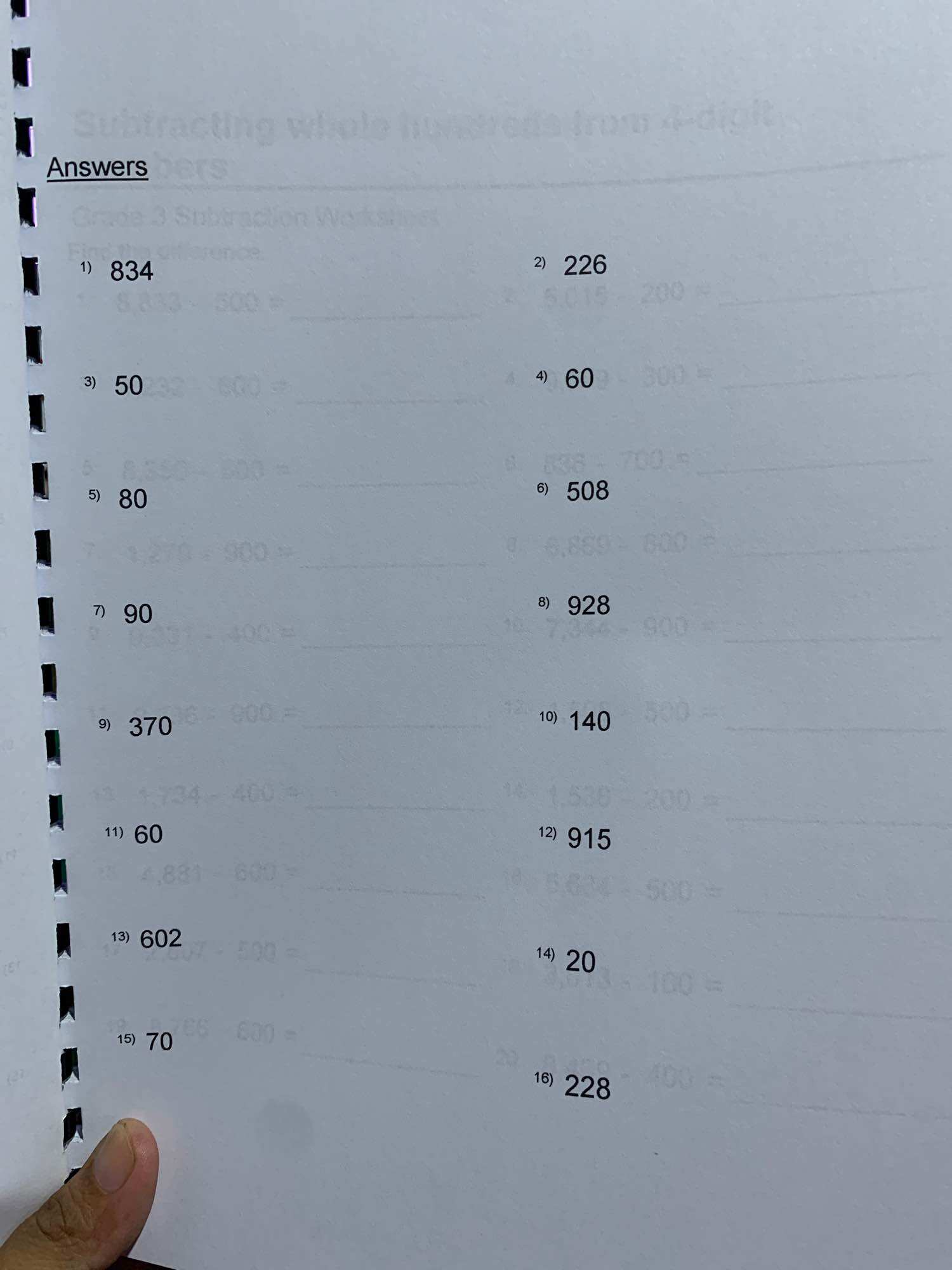 Grade 3 Math Workbook, 58 pages | Lazada PH