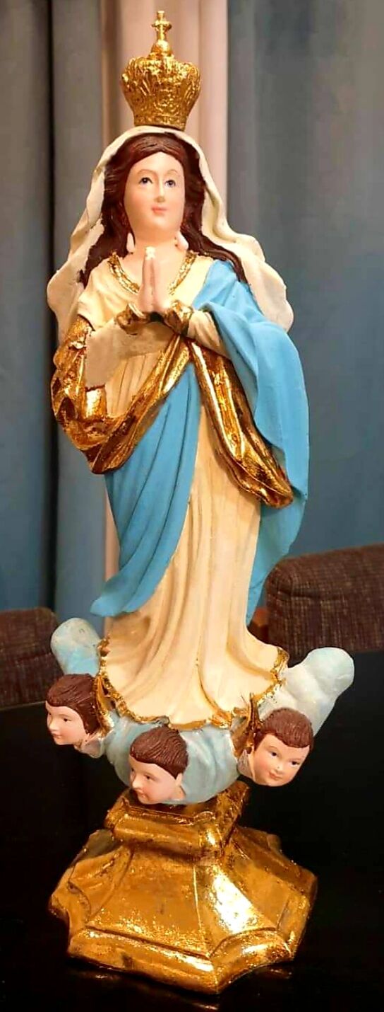 Immaculate Conception Sagrada Maria Angels Holy Figurine Decor, 16 ...