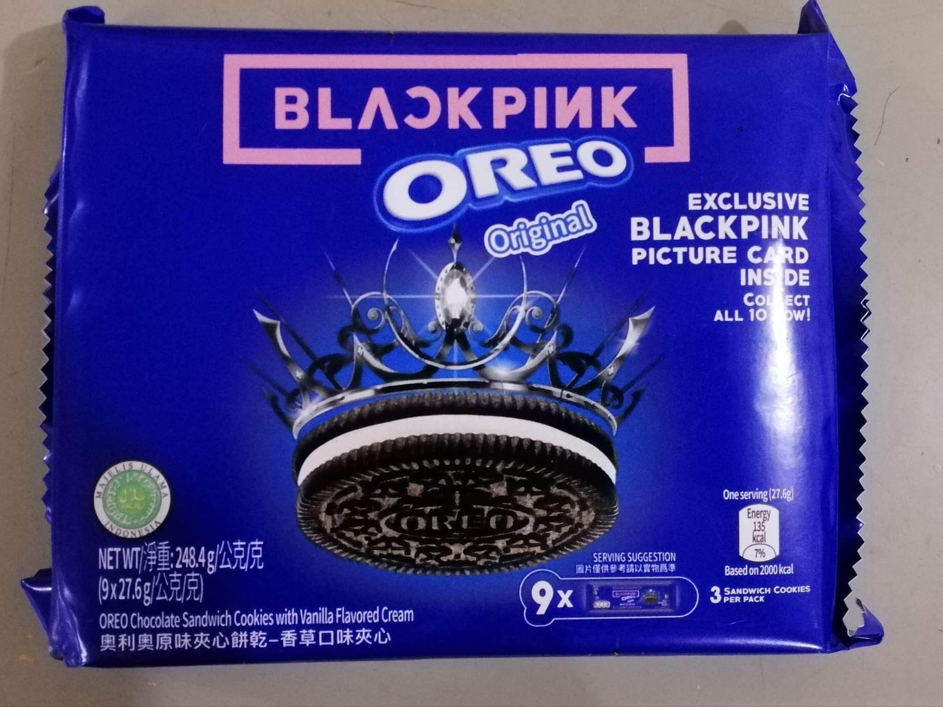 OREO x blackpink edition biscuit with picture card RANDOM NO CHOOSING ...