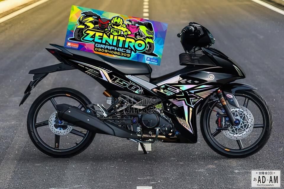 Exciter 150 hologram decals for sniper 150 v1 and 2 | Lazada PH