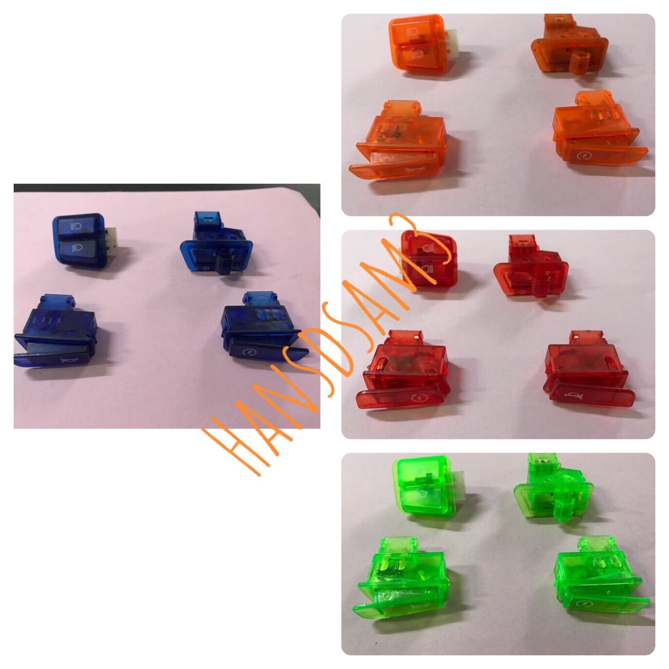 Switch Colored Wave CX / Wave Gilas / SYM Bonus X with option to add ...