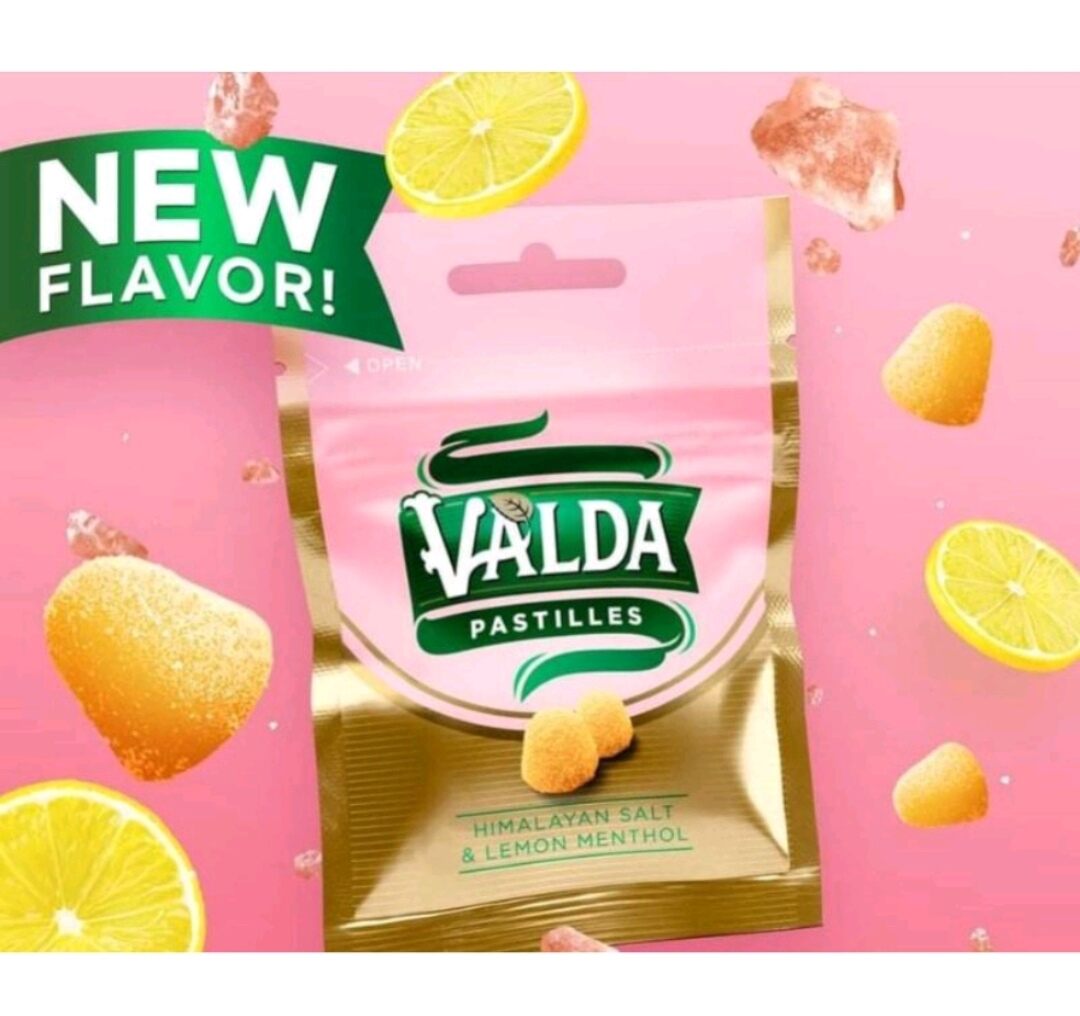 Valda pastilles Himalayan Salt and lemon menthol sachet | Lazada PH