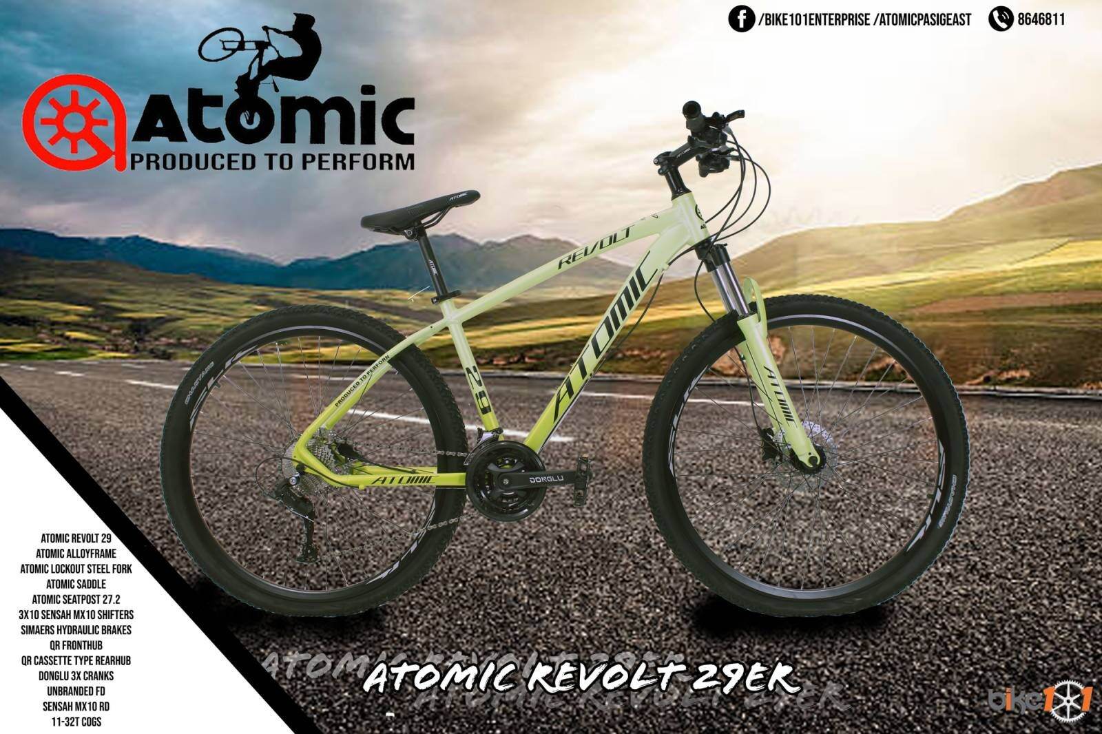 ATOMIC REVOLT 29er 10spd | Lazada PH