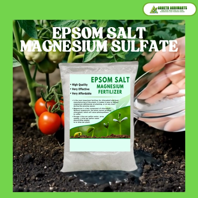 GROWER'S CHOICE HIGH QUALITY EPSOM SALT MAGNESIUM SULFATE FERTILIZER ...