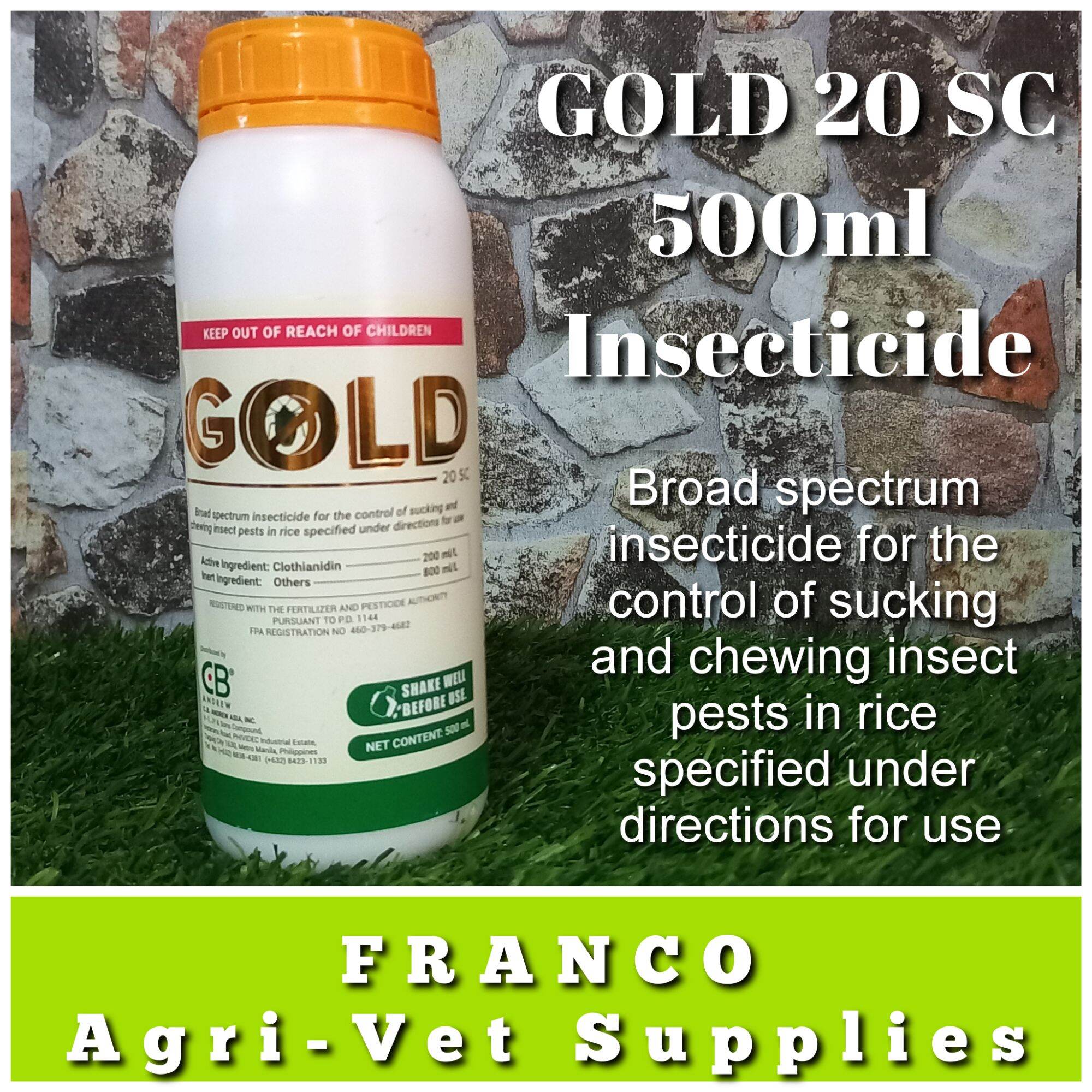 Gold 20 SC 500ml Insecticide | Lazada PH