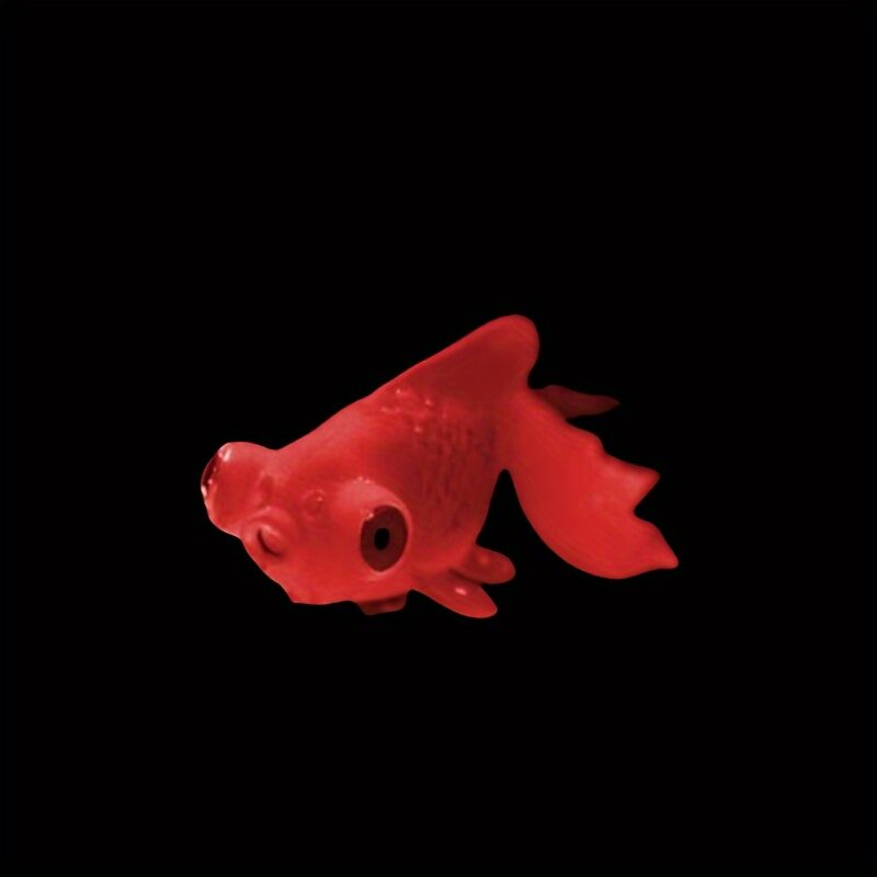 Realistic Artificial Glowing Goldfish - Lifelike Moving Floating ...