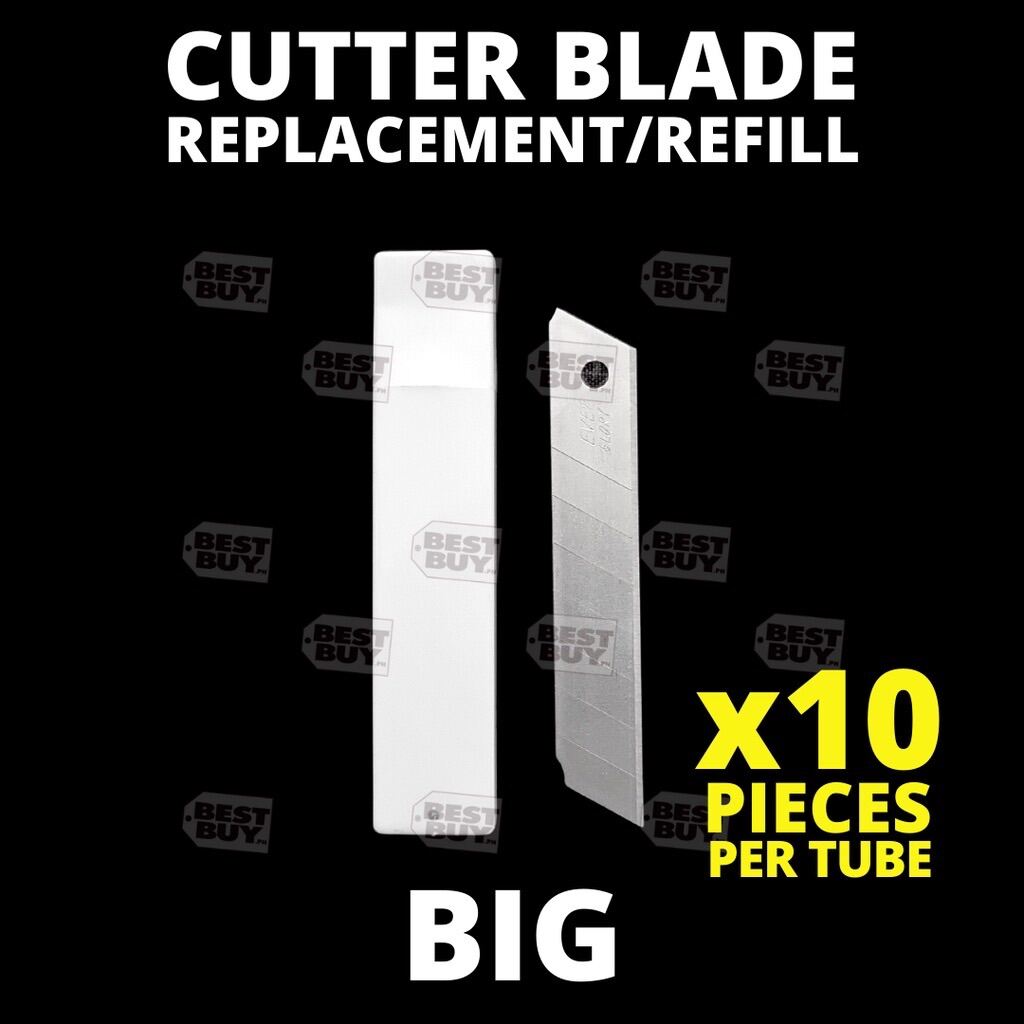 Heavy duty construction cutter with 3 blades knife (big) | Lazada PH