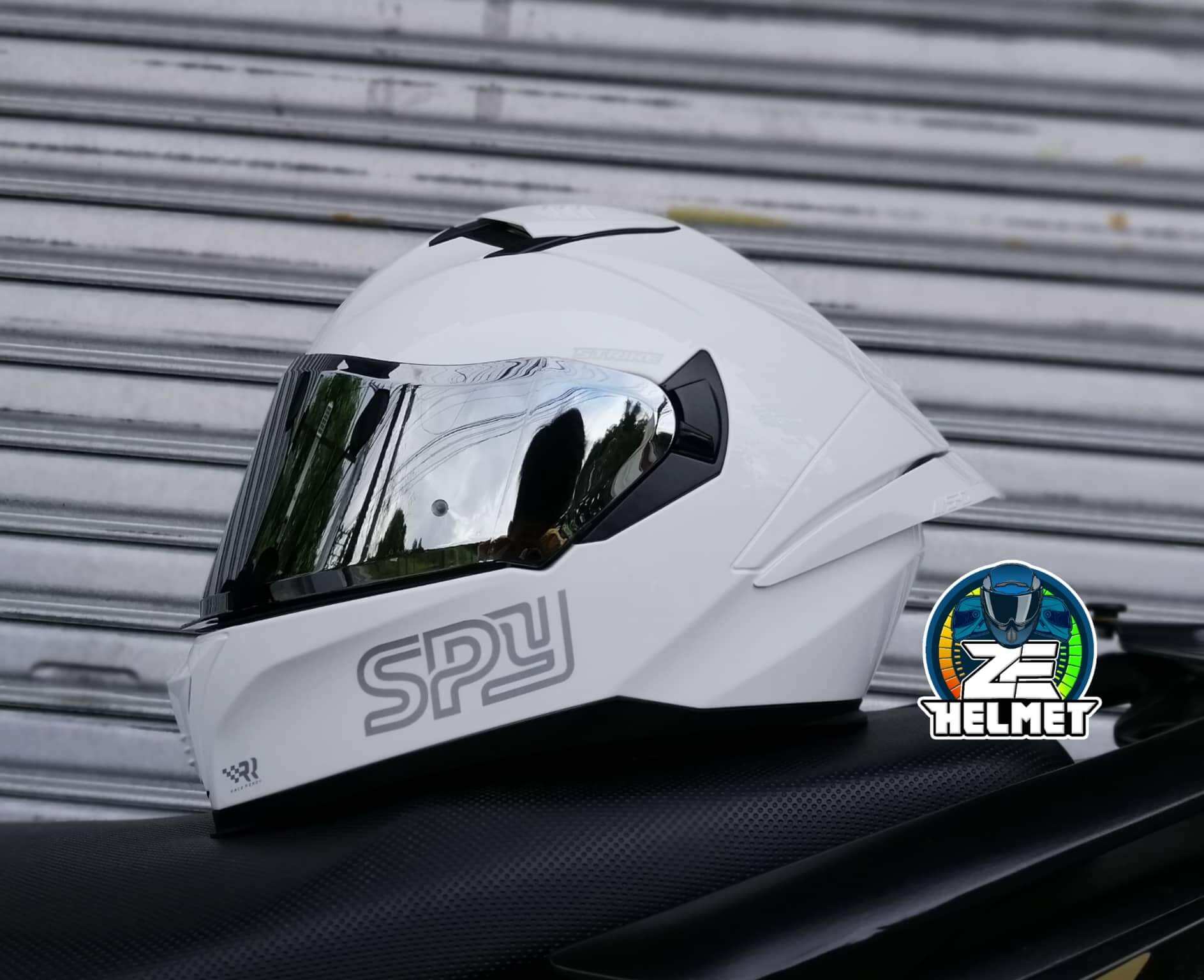 SPYDER STRIKE PLAIN ARCTIC WHITE SS | Lazada PH