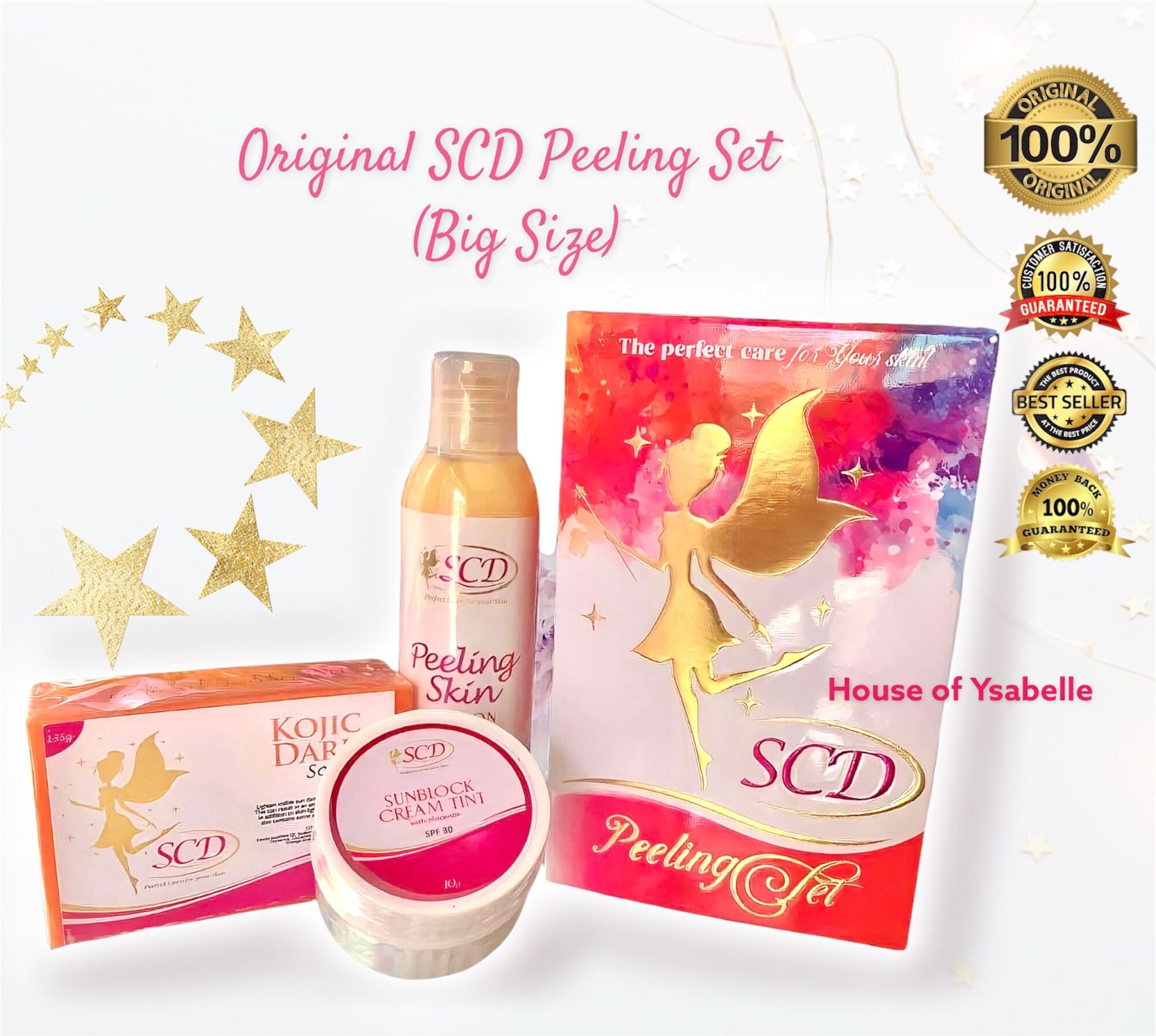 [ SCD PEELING SKIN LOTION - BIG SET ] SCD Original, Skin Renewal ...
