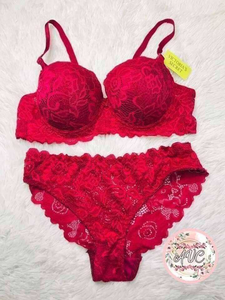 Victoria Secret Lace Bra And Panty Set Lazada Ph