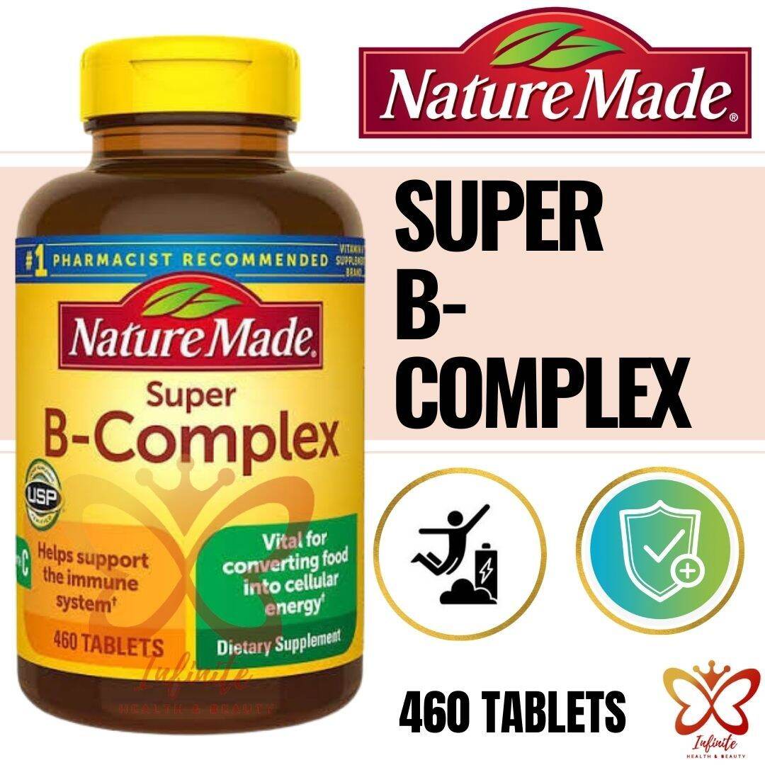 NATURE MADE SUPER B-COMPLEX 460 TABLETS 100% AUTHENTIC! | Lazada PH