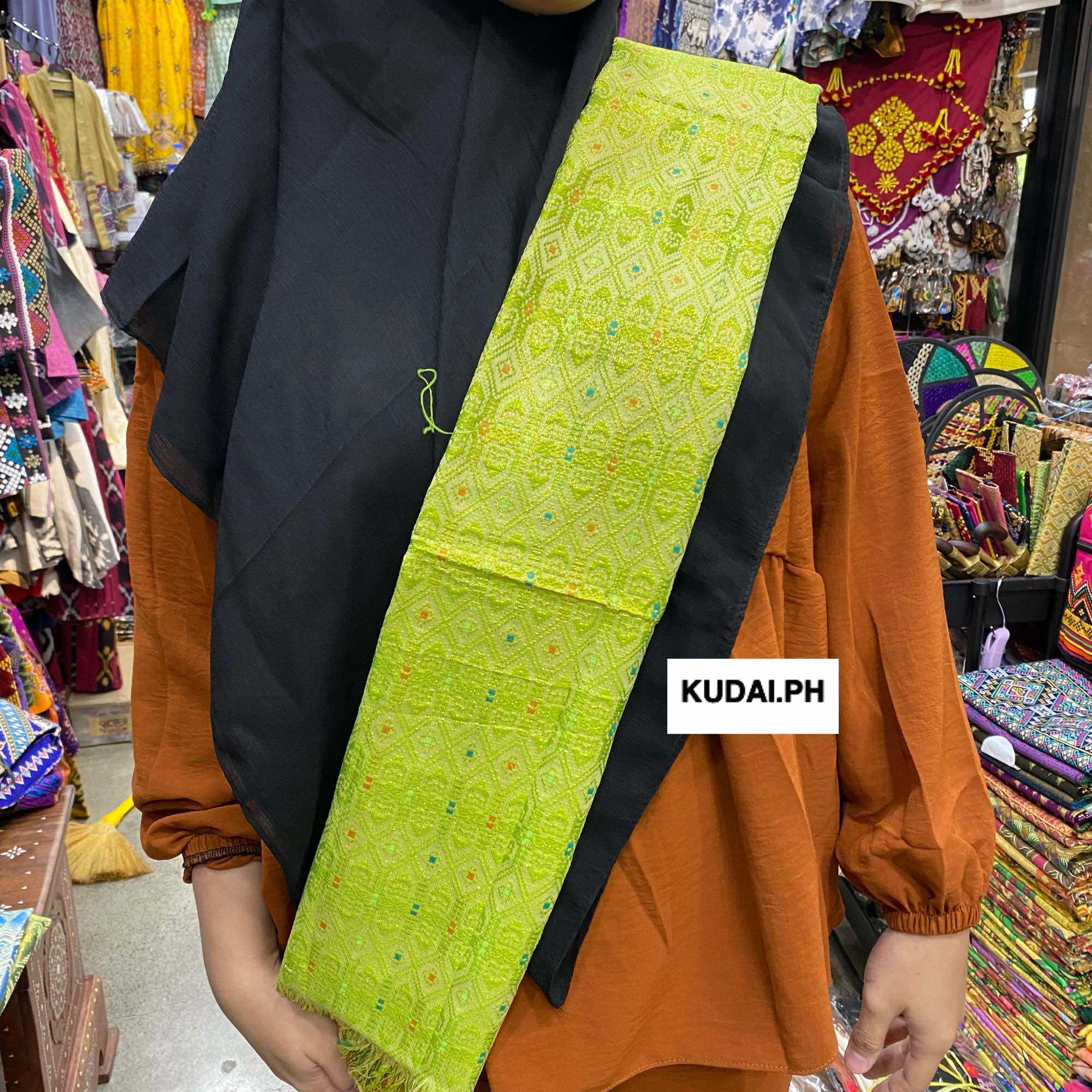 SABLAY Handwoven Weave Alampay / Runner Sash / Ethnic Costume ...