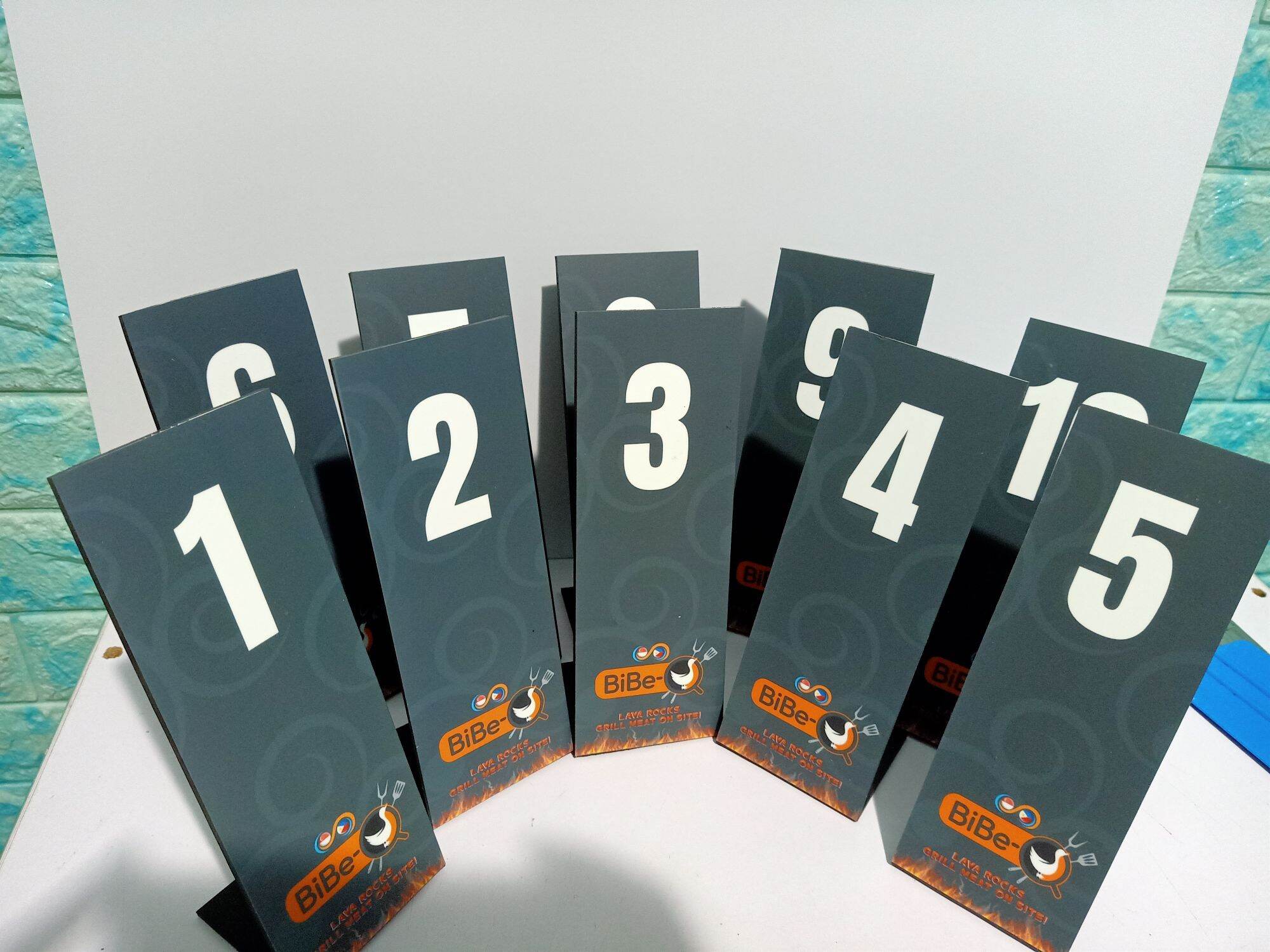 table number Standee sintra board | Lazada PH