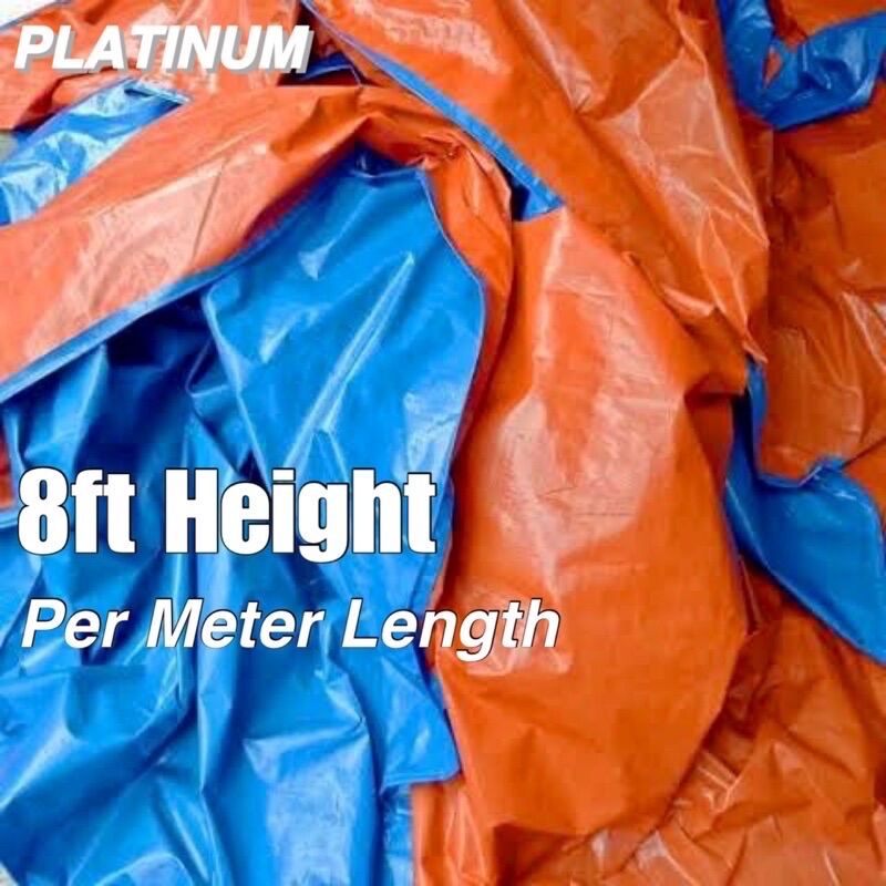 Per Mtr | TOLDA Sackolin 8ft x Meter Blue/Orange Sack | Sold per meter ...