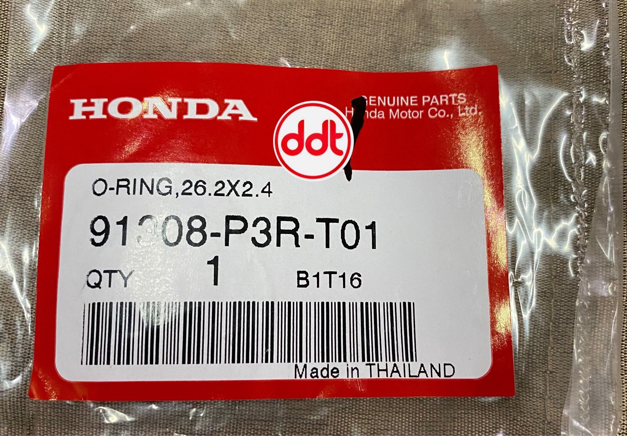 HONDA GENUINE OIL PUMP ORING FOR HONDA CIVIC AND CRV | Lazada PH