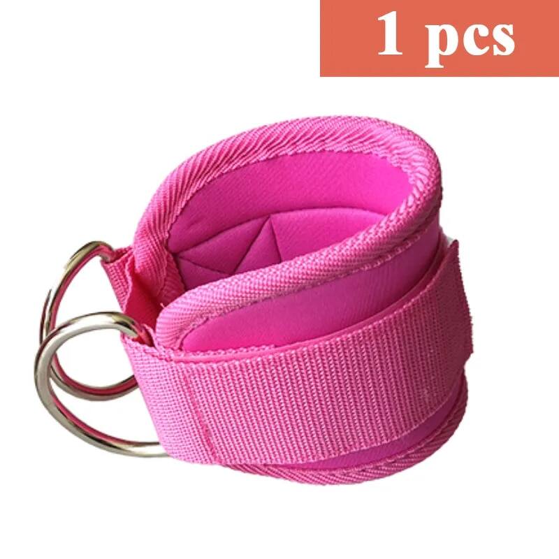 Fitness Adjustable D-Ring Ankle Cuffs Sport Ankle Straps For Cable ...