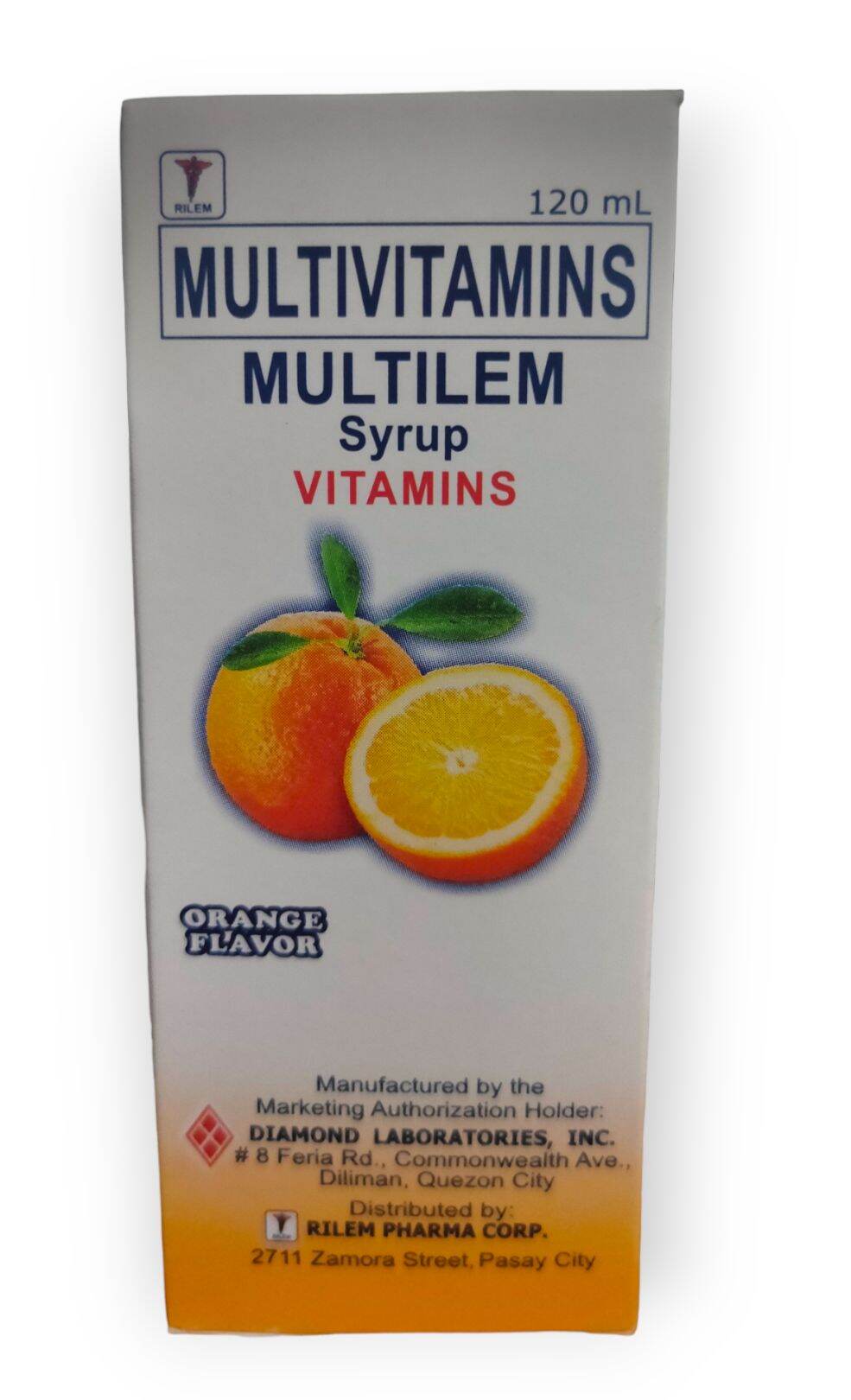 Multilem / Fulvit / Myrevit Multivitamins Syrup for Kids (Orange Flavor ...
